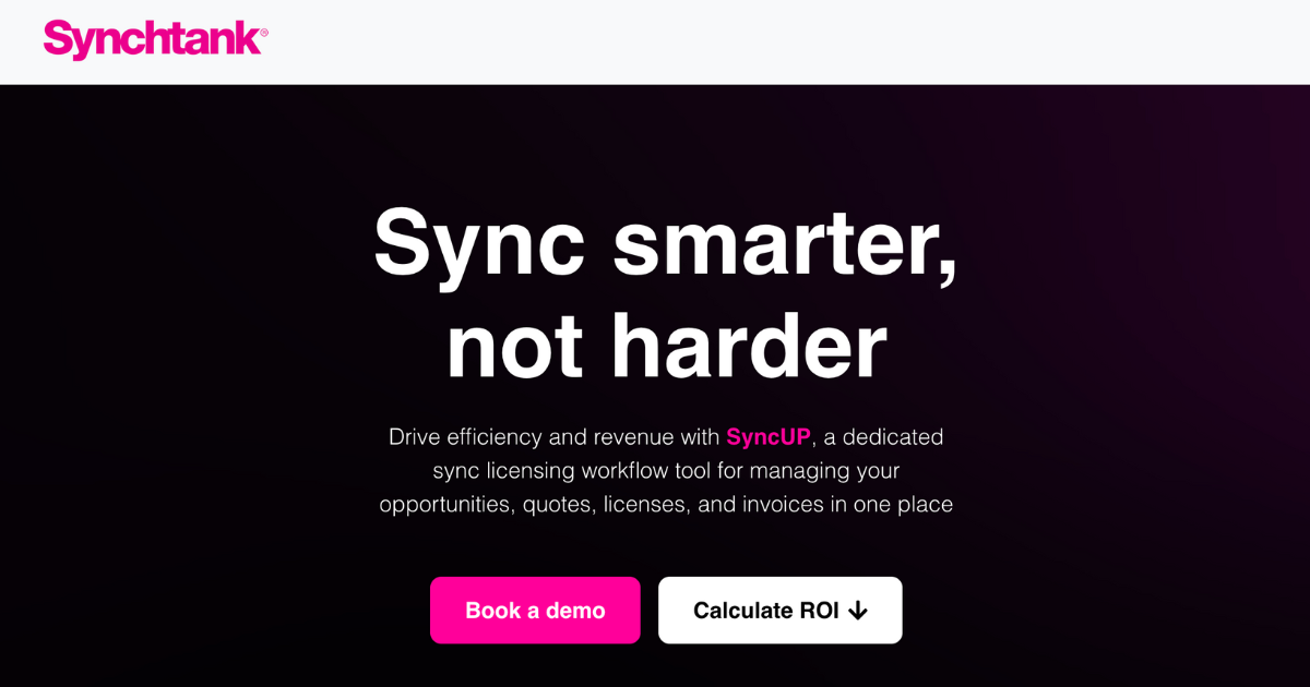 SyncUP | Synchtank